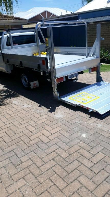 Courier ute with Taillift available for all metro adhoc deliveri ...