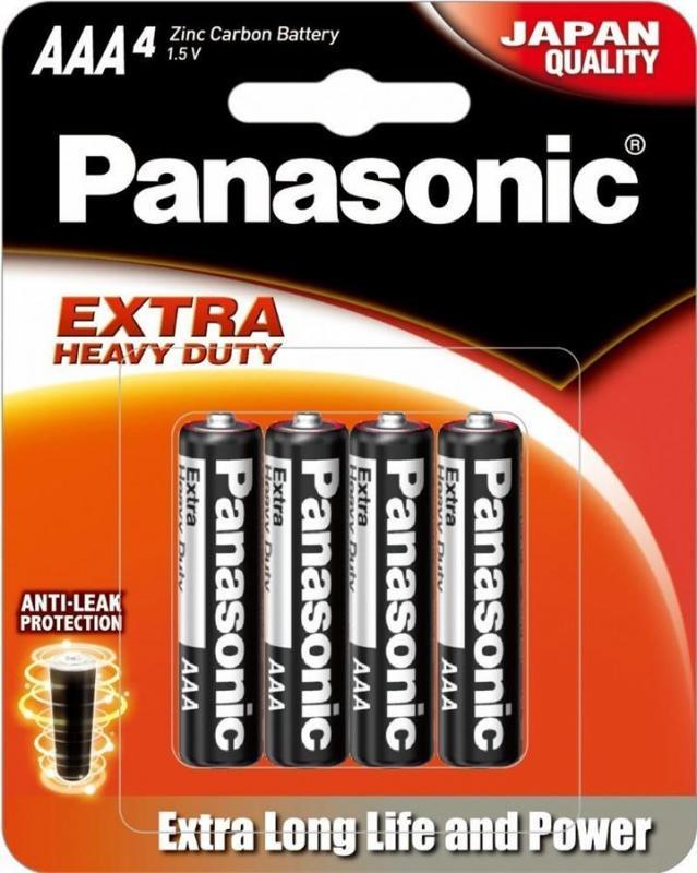 Panasonic AAA 4 Pack Extra Heavy Duty Alkaline Battery - Fastiko.au